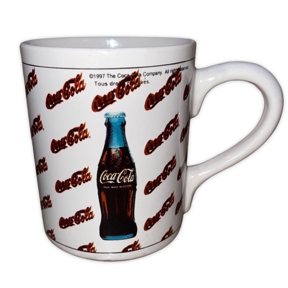 Coca Cola | Dining | Cocacola Coffee Mug All Over Classic Logo And ...